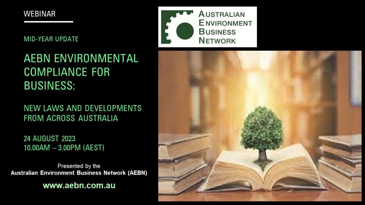 [Webinar] MIDYEAR UPDATE – AEBN ENVIRONMENTAL COMPLIANCE FOR BUSINESS ...