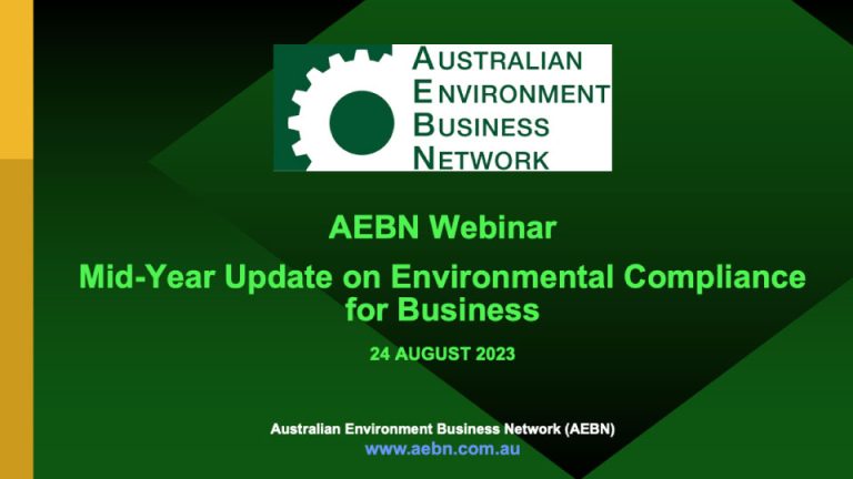 Australian Environment Business Network (AEBN)